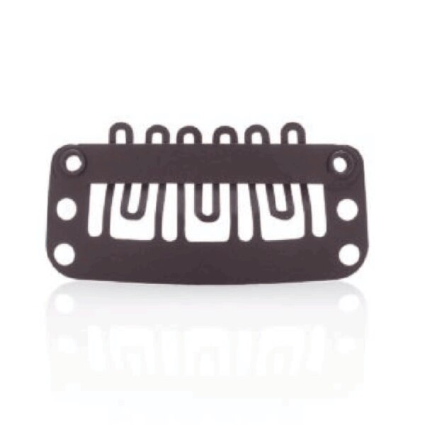 6-Finger Clips - Large Brown, 12pc/Bag | Walker Tape