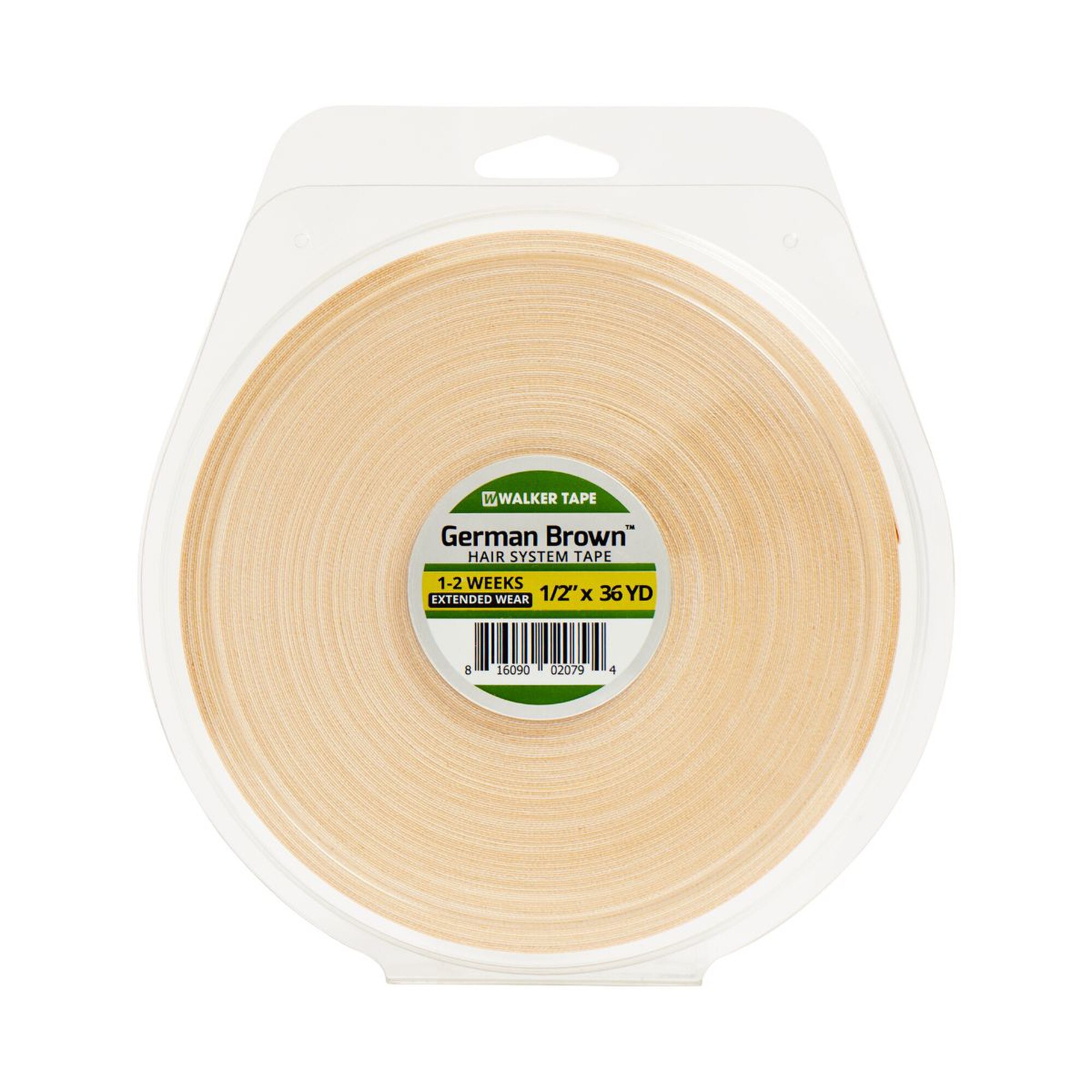 German Brown - 1/2" X 36 Yds, Roll | Walker Tape